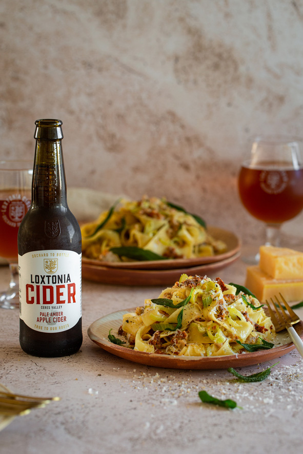Enrich meaty winter pasta dishes with Loxtonia Cider - Keeping it Candid